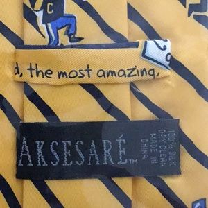 aksesare | Accessories | Vintage Cal Berkeley The Play Silk Necktie Nwt ...